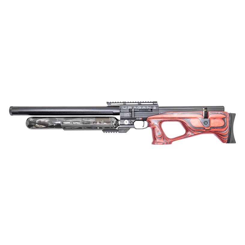 AGT URAGAN 2 Red Laminate 600mm PCP Bullpup Air Rifle – My Store